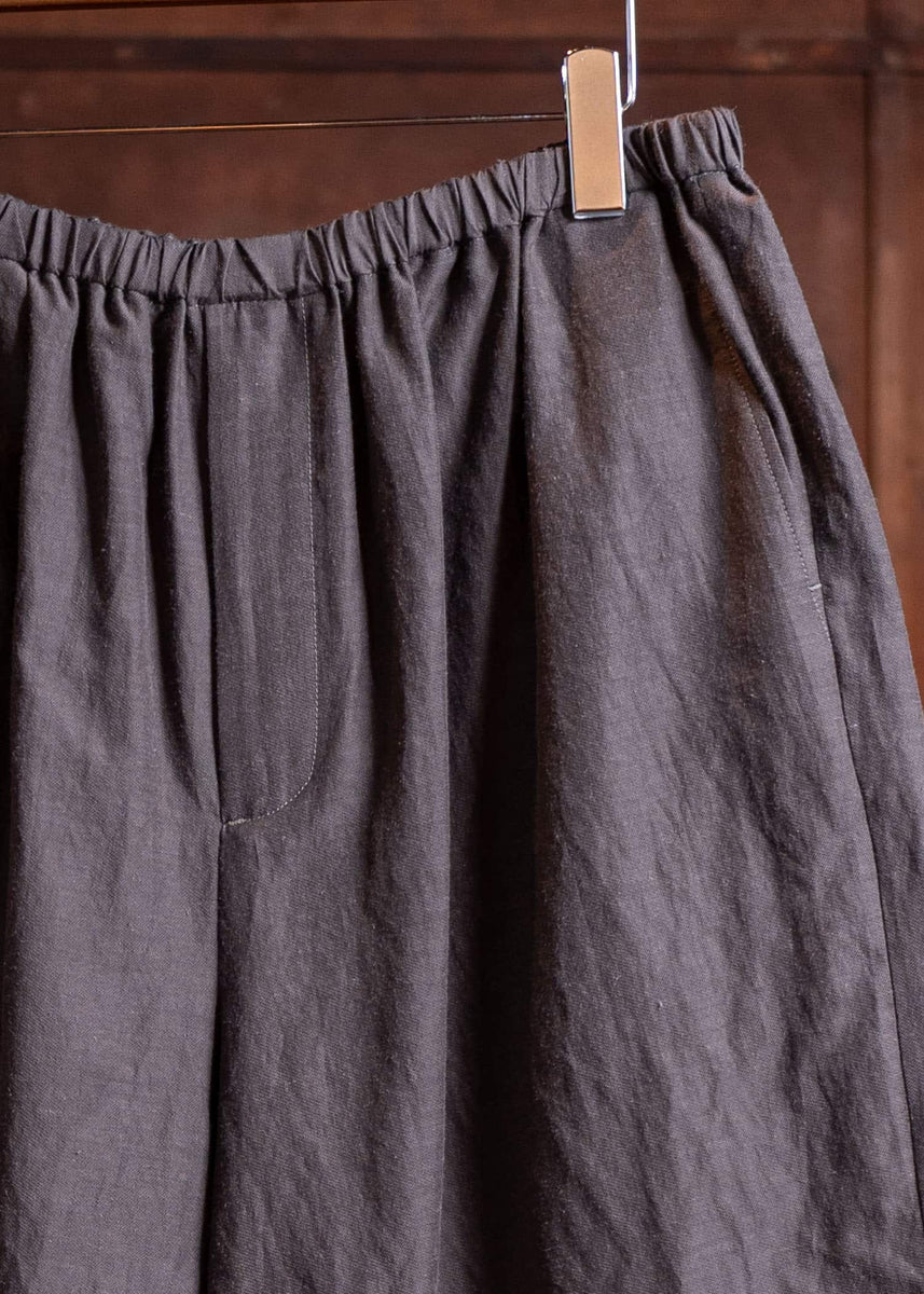 YOKO SAKAMOTO Relax Easy ShortsYS-25SS-48-BROWN – VISION OF FASHION