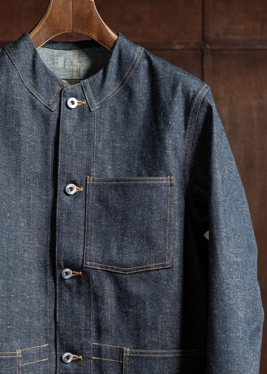 Taiga Takahashi Railroad Denim Jacket Raw Indigo Lot.713 – VISION OF ...