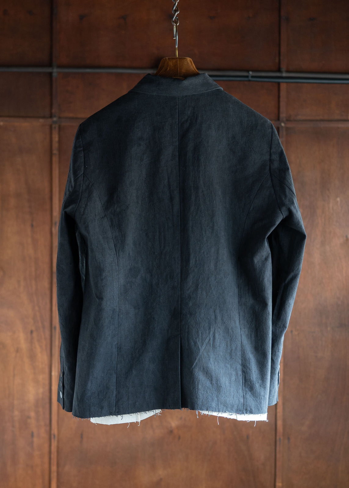 Professor.E E Blazer Natural Dyed Black – VISION OF FASHION