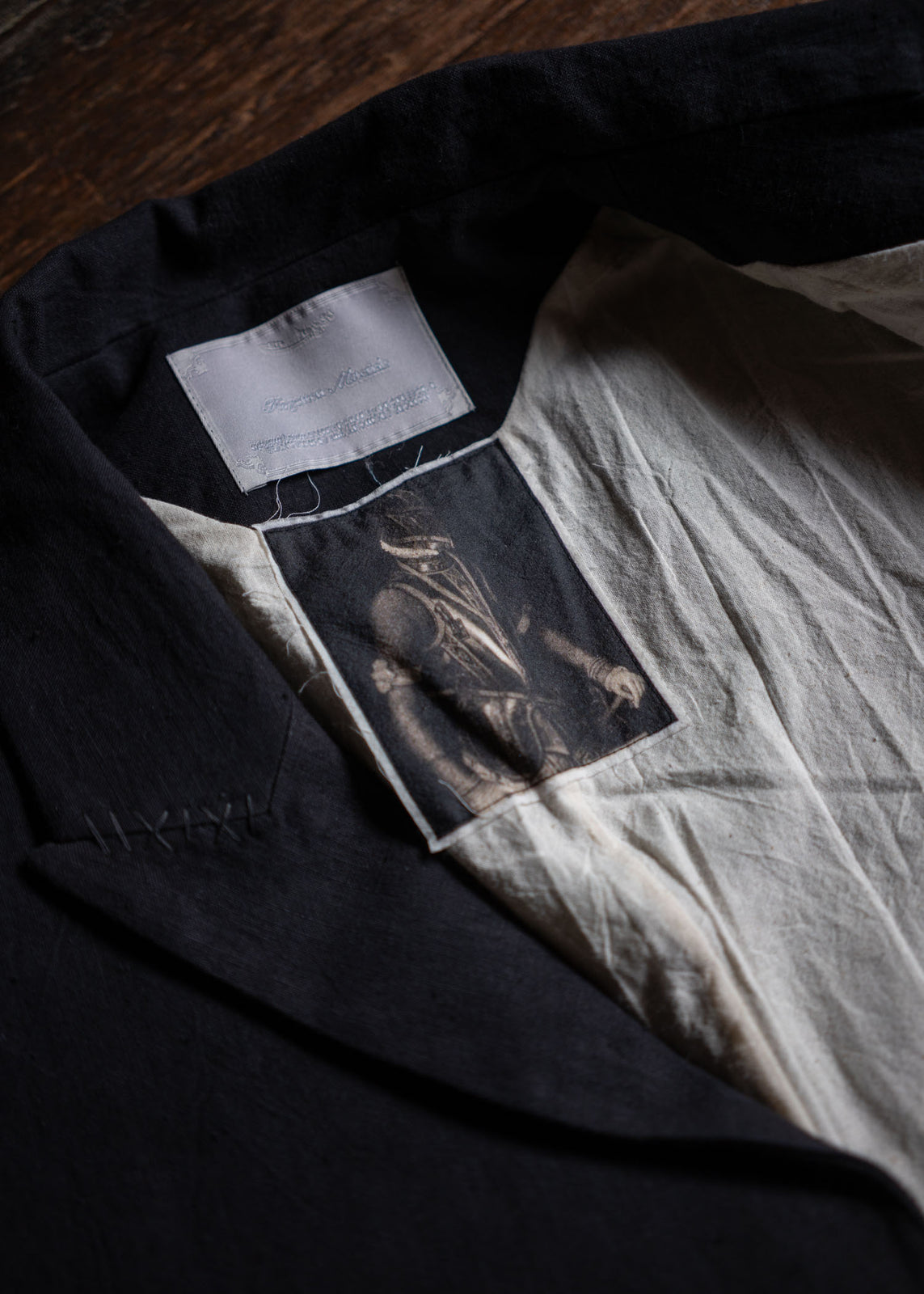 Professor.E E Blazer Natural Dyed Black – VISION OF FASHION