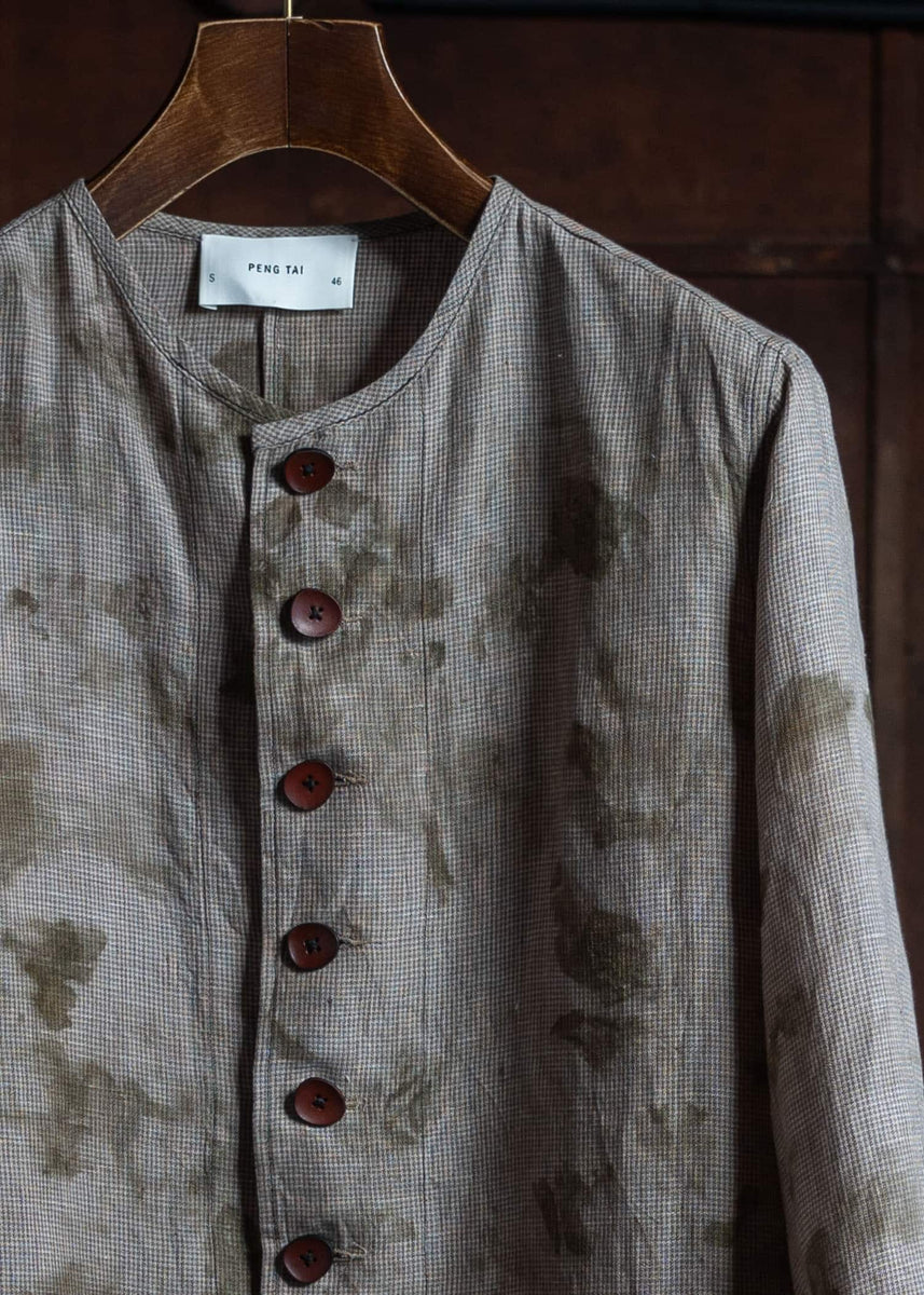 Peng Tai PTS24M04-2 HAND DYED RN SB SHIRT ONION – VISION OF FASHION