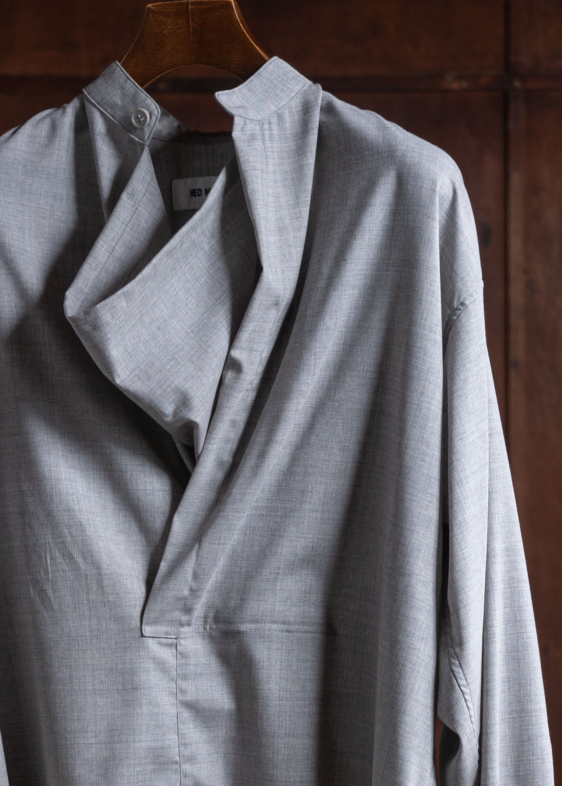 HED MAYNER 23SS Band Collar Shirt – VISION OF FASHION