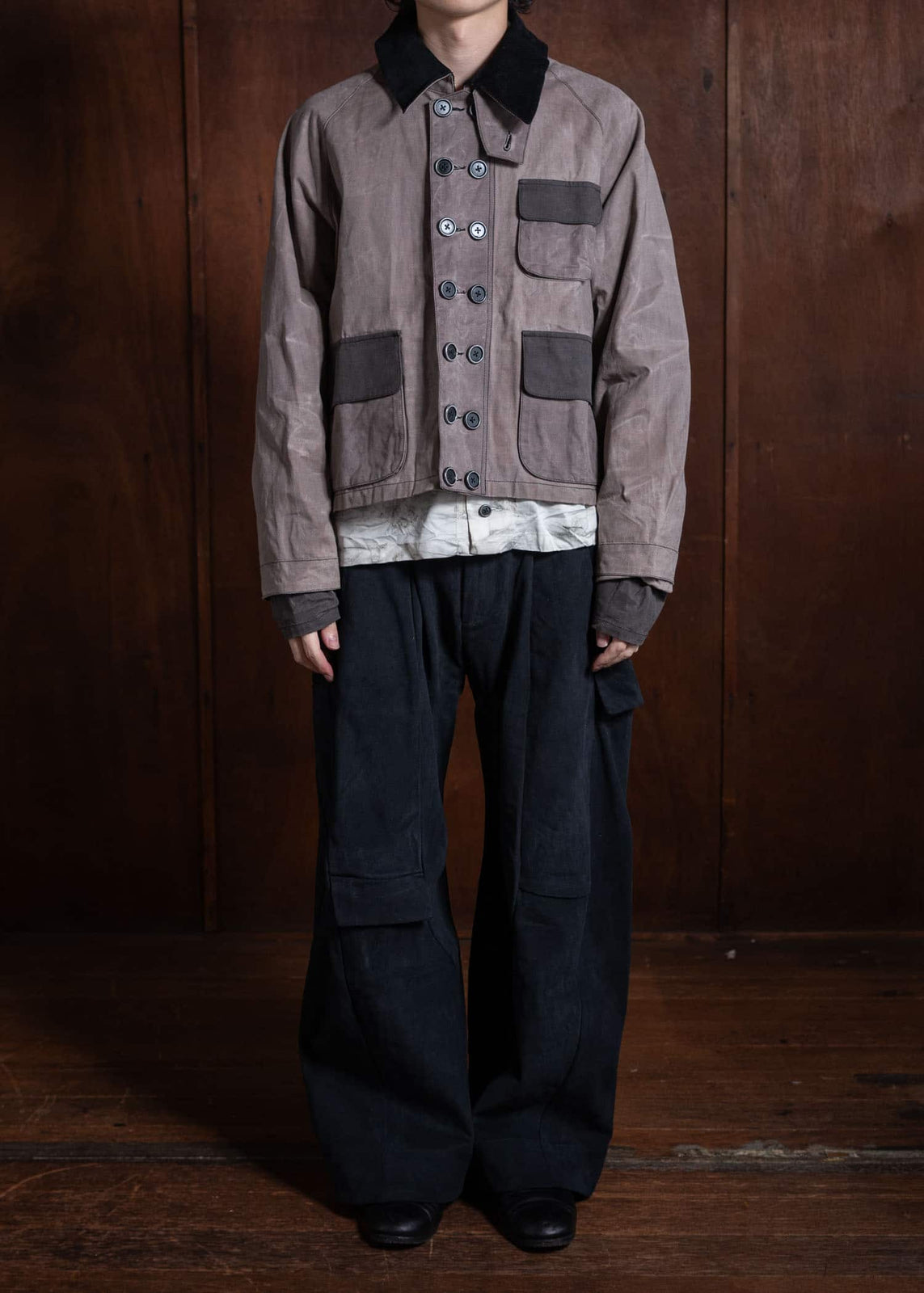 Peng Tai Bd Work Jacket Brownish Black PTW24M08-2 – VISION OF FASHION