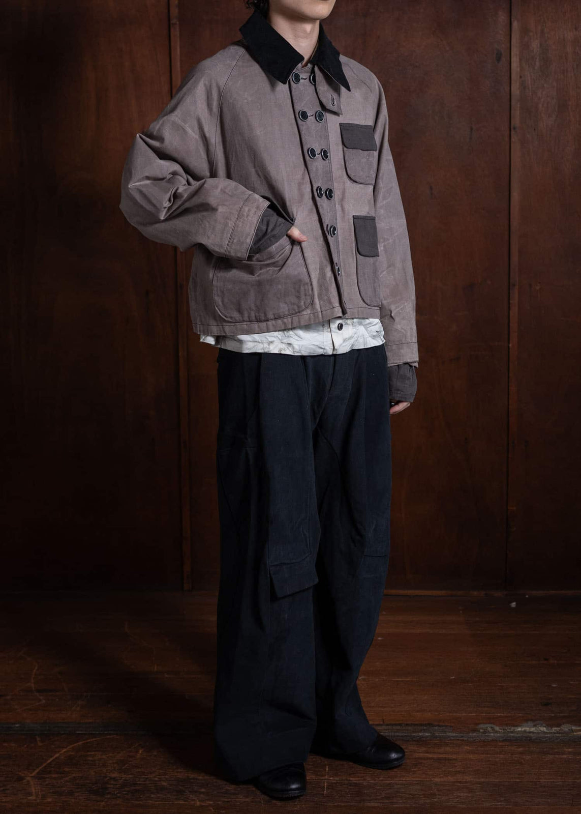 Peng Tai Bd Work Jacket Brownish Black PTW24M08-2 – VISION OF FASHION