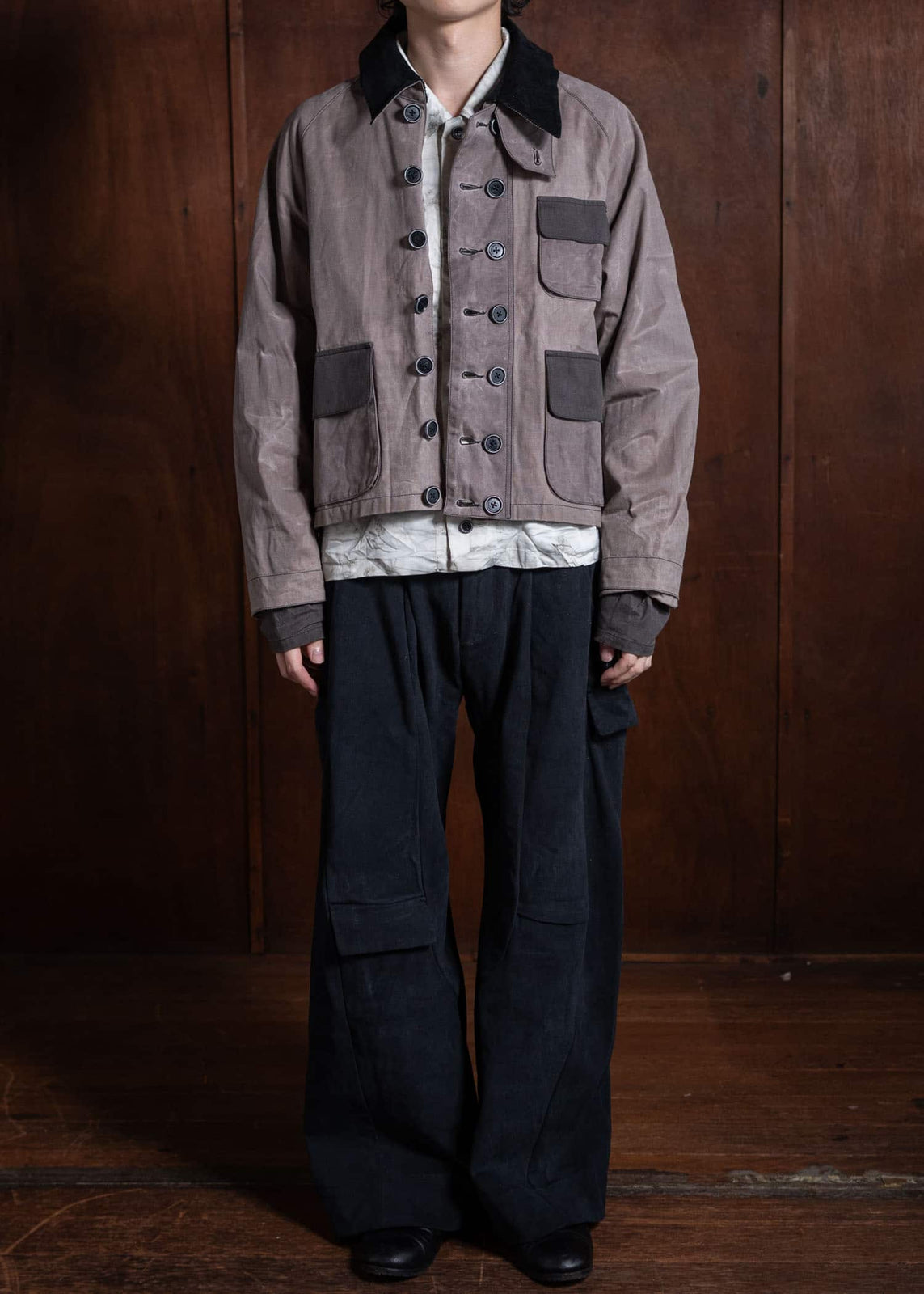 Peng Tai Bd Work Jacket Brownish Black PTW24M08-2 – VISION OF FASHION