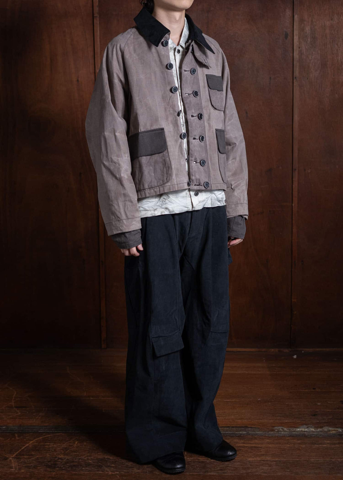 Peng Tai Bd Work Jacket Brownish Black PTW24M08-2 – VISION OF FASHION