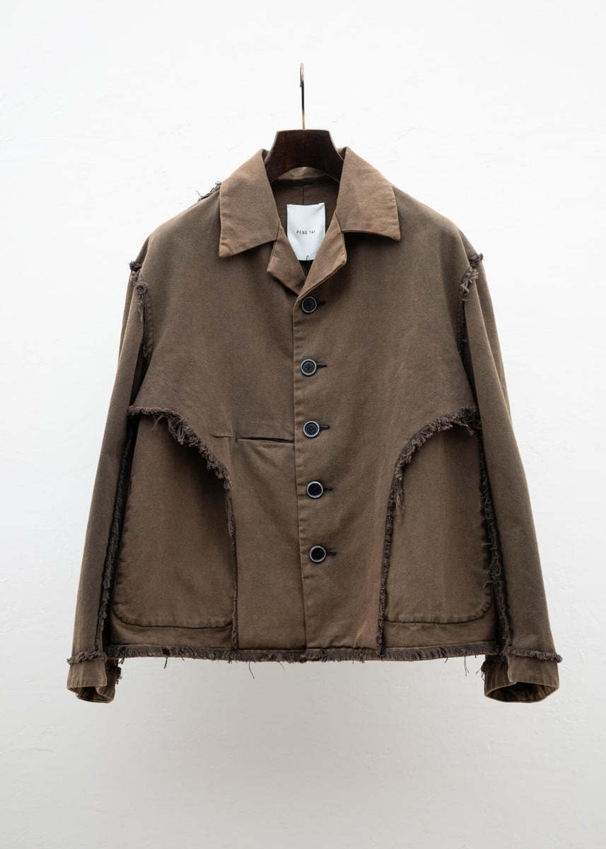 Peng Tai REVERSIBLE DISTRESSED JACKET – VISION OF FASHION