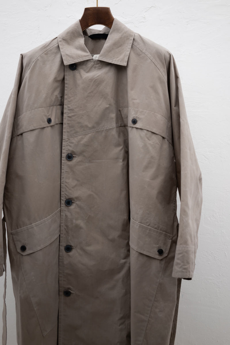 JAN-JAN VAN ESSCHE ”COAT#28” OVERSIZED DOUBLEBREASTED TRENCH STYLECOAT ...